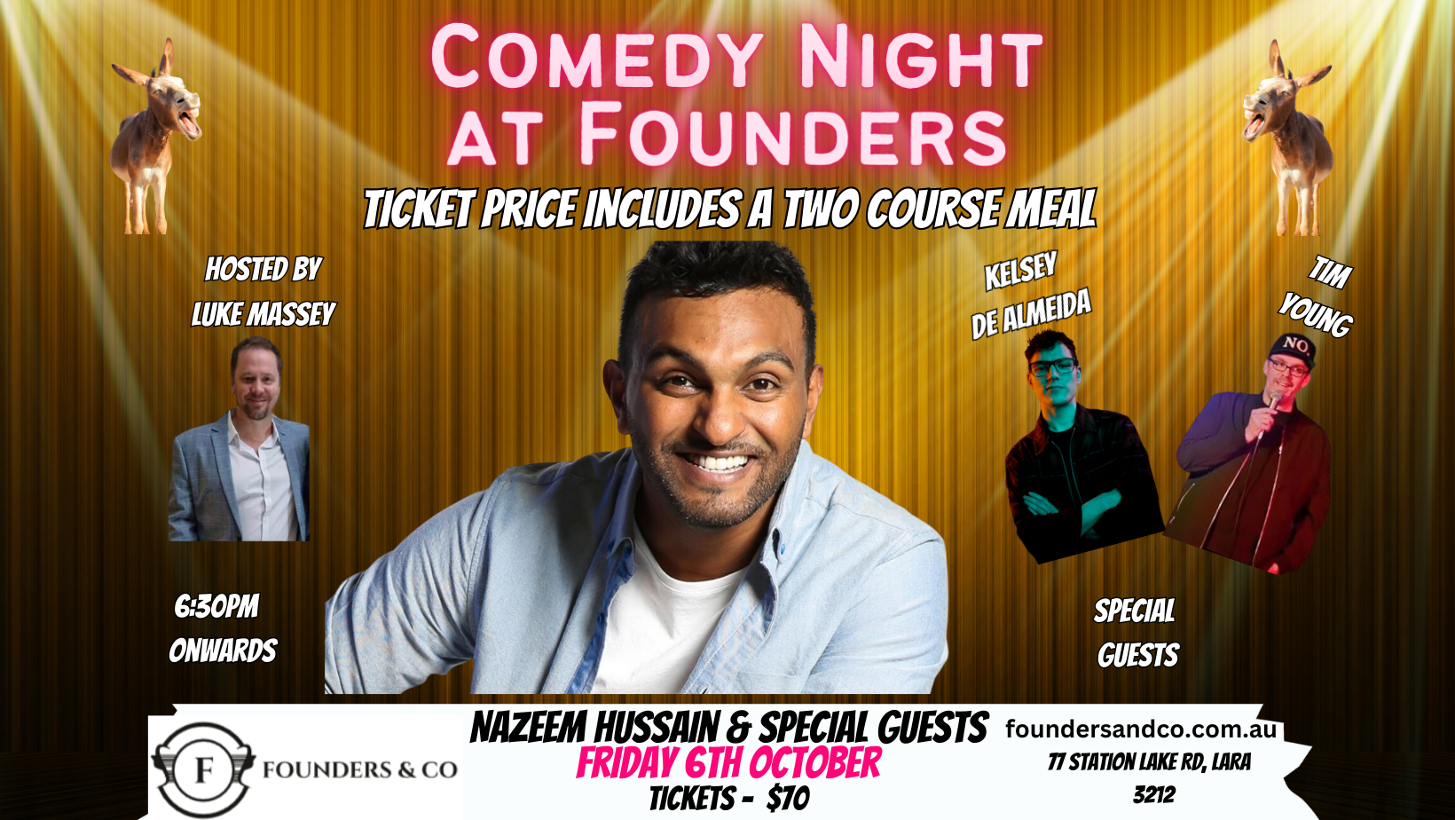 Upcoming Events - Founders & Co | Family friendly contemporary ...